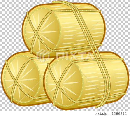 Rice straw - Stock Illustration [1366811] - PIXTA