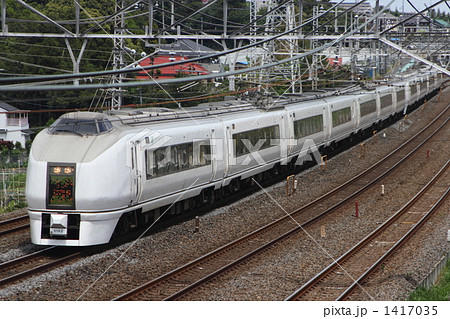 JR東日本651系、特別急行列車「スーパーひたち」の写真素材 JR東日本651系、特別急行列車「スーパーひたち」の写真素材
