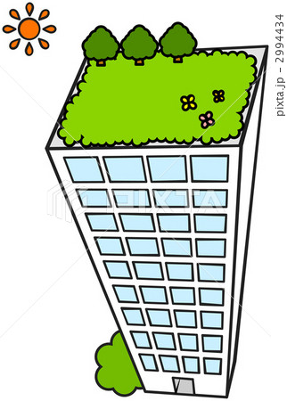 屋上緑化のイラスト素材 - PIXTA