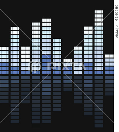 Equalizer bar vectorのイラスト素材 [4140560] - PIXTA