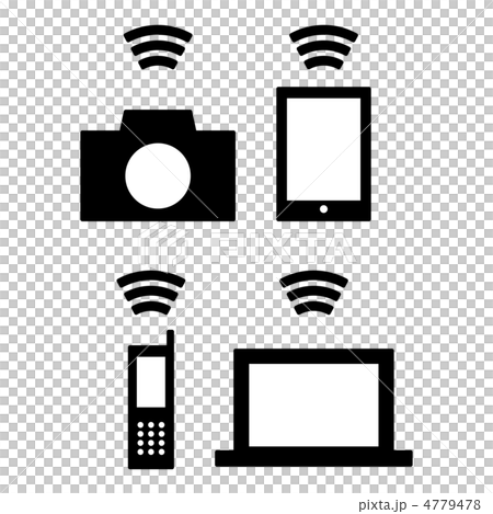 Icon of smartphone or computer - Stock Illustration [4779478] - PIXTA
