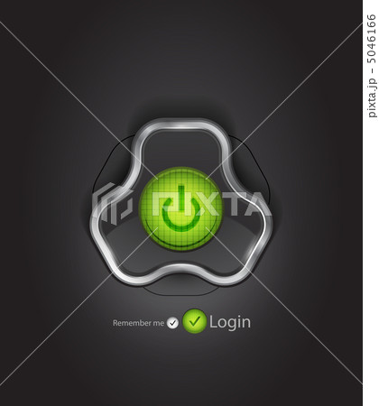 Vector futuristic login pageのイラスト素材 [5046166] - PIXTA