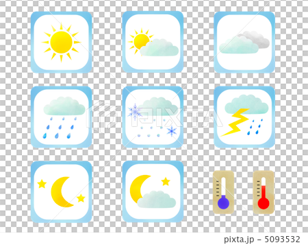Weather Mark - Stock Illustration [5093532] - PIXTA