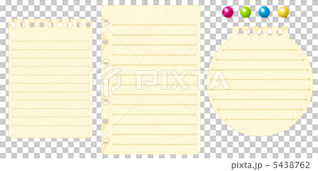 Notepad 3 types (natural) - Stock Illustration [5438762] - PIXTA