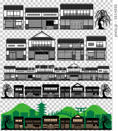 Machiya Machiya - Stock Illustration [5614898] - PIXTA