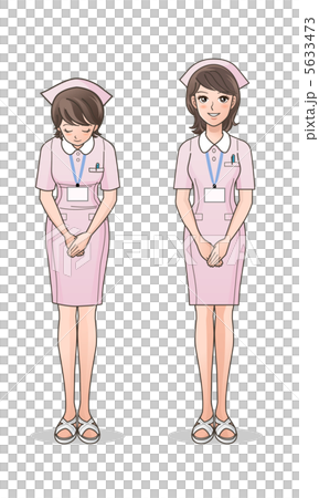 Nurse to say hello to you - Stock Illustration [5633473] - PIXTA