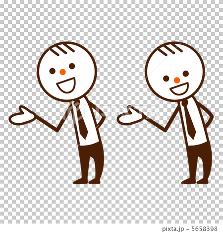 畫線男指南-插圖素材 [5658398] - PIXTA圖庫