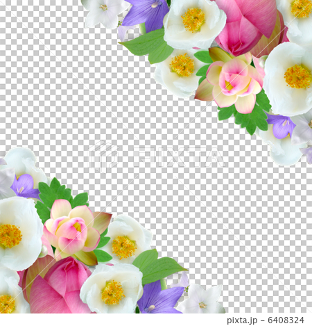 Flower arrangement diagonal arrangement - Stock Illustration [6408324 ...