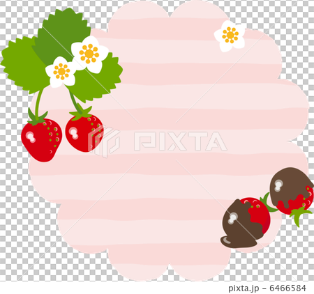 Strawberry message card - Stock Illustration [6466584] - PIXTA