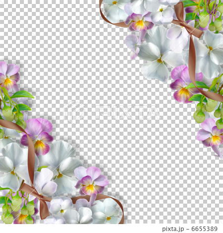Flower arrangement diagonal arrangement - Stock Illustration [6655389 ...