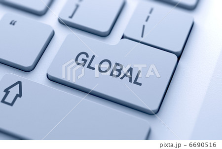 Global buttonのイラスト素材 [6690516] - PIXTA
