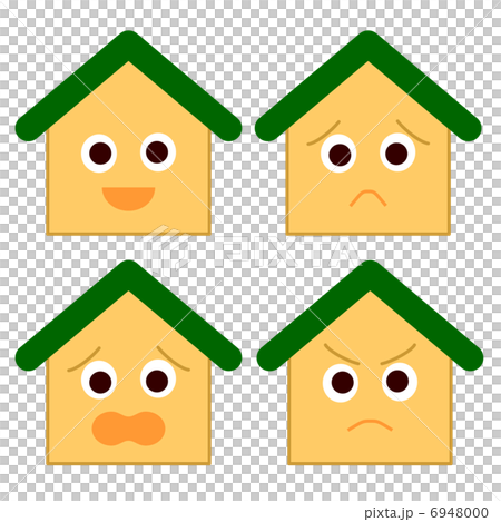 House Personification Green - Stock Illustration [6948000] - PIXTA