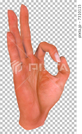 hand, digit, middle finger - Stock Illustration [7310115] - PIXTA