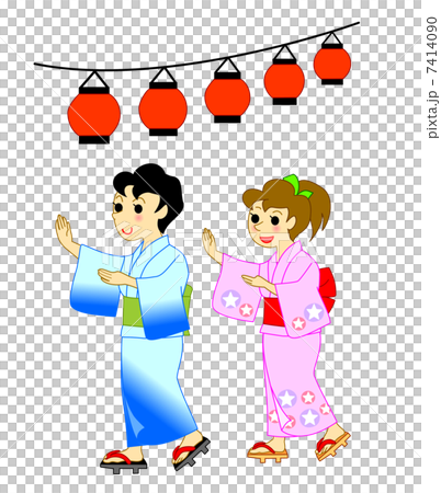 Bon dance - Stock Illustration [7414090] - PIXTA