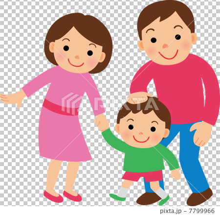 Parent and child - Stock Illustration [7799966] - PIXTA
