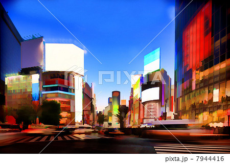 渋谷のイラスト素材 [7944416] - PIXTA