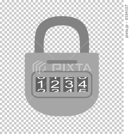 Dial lock - Stock Illustration [8584107] - PIXTA