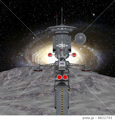 宇宙船のイラスト素材 [8622743] - PIXTA