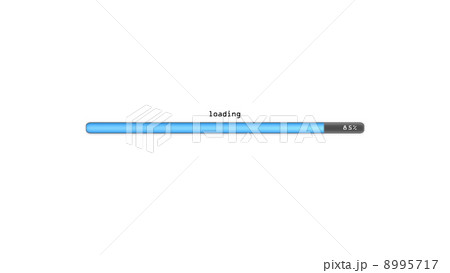 loading white backgroundのイラスト素材 [8995717] - PIXTA