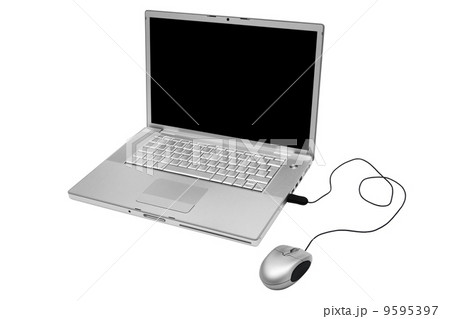 Modern and stylish laptopの写真素材 [9595397] - PIXTA