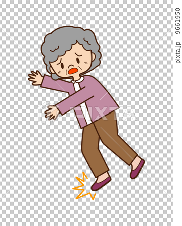 Toppling over - Stock Illustration [9661950] - PIXTA