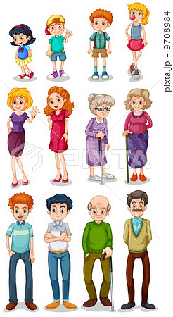 Humansのイラスト素材 [9708984] - PIXTA