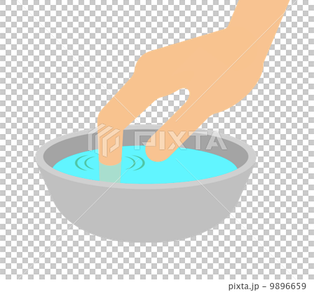 Finger bowl - Stock Illustration [9896659] - PIXTA