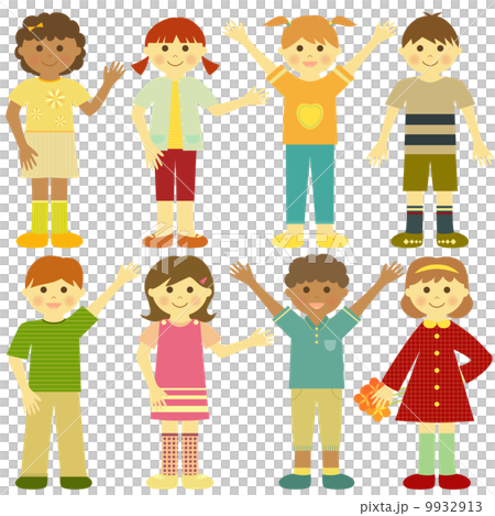 children - Stock Illustration [9932913] - PIXTA