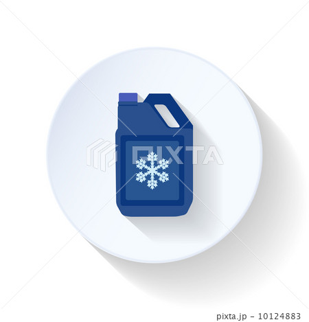 Coolant flat iconのイラスト素材 [10124883] - PIXTA