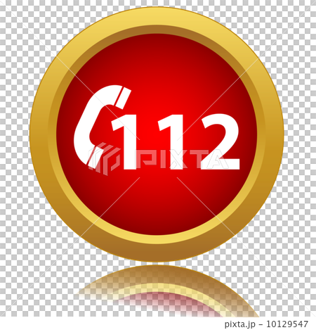 112 red iconのイラスト素材 [10129547] - PIXTA