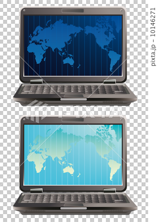 Personal computer illustration - Stock Illustration [10146271] - PIXTA