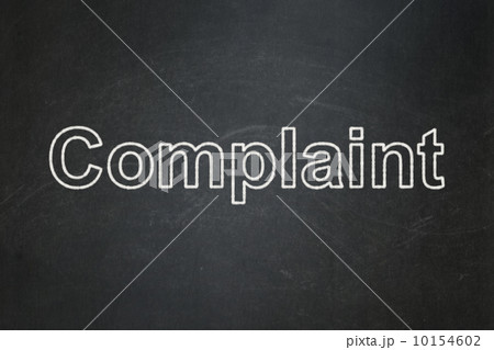 Law concept: Complaint on chalkboard backgroundのイラスト素材 [10154602] - PIXTA