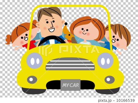 Drive by car - Stock Illustration [10166539] - PIXTA