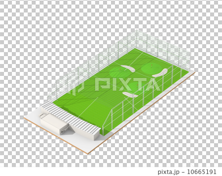 Golf Driving Range - Stock Illustration [10665191] - PIXTA
