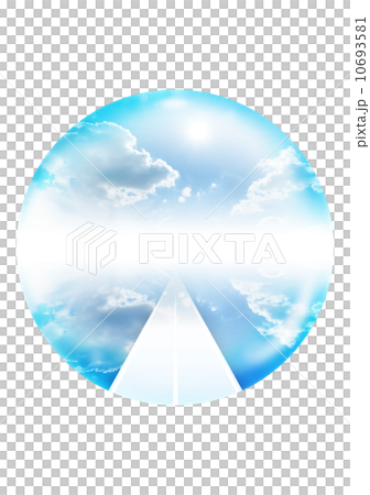 Road and sphere - Stock Illustration [10693581] - PIXTA