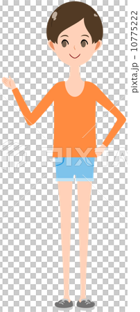 Boy introduction - Stock Illustration [10775222] - PIXTA