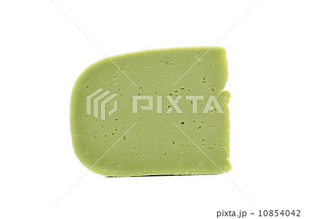 Piece of cheese wasabi.の写真素材 [10854042] - PIXTA