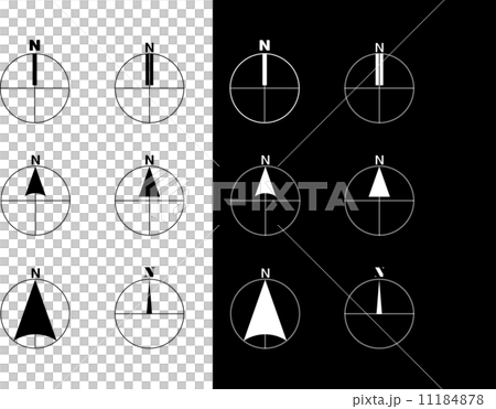 方位記号のイラスト素材 [11184878] - PIXTA