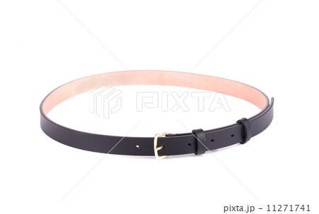 Rolled up black female belt.の写真素材 [11271741] - PIXTA