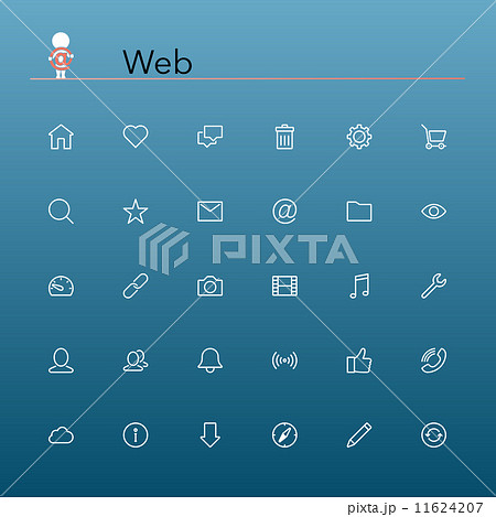 WebLine Iconsのイラスト素材 [11624207] - PIXTA