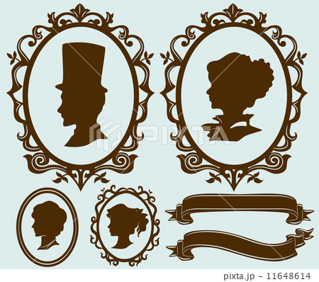 Cameo Design Elementsのイラスト素材 [11648614] - PIXTA