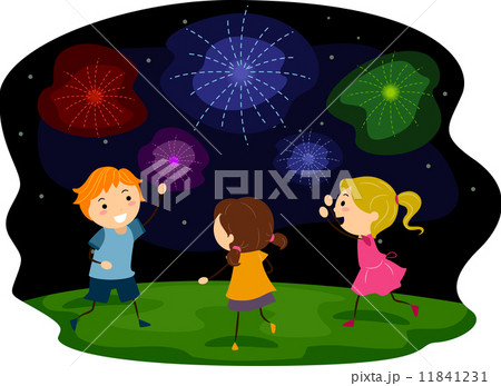 Fireworks Displayのイラスト素材 [11841231] - PIXTA
