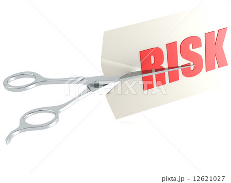 Cut riskのイラスト素材 [12621027] - PIXTA
