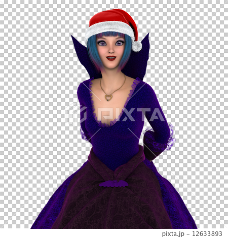Santa Claus hat woman - Stock Illustration [12633893] - PIXTA