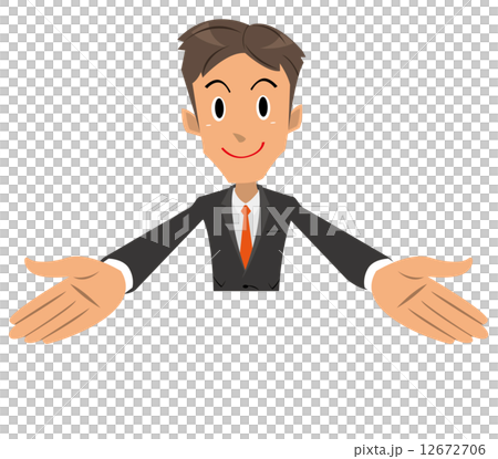 Business people introduction - Stock Illustration [12672706] - PIXTA