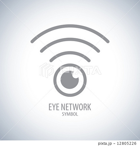 Eye network symbol iconのイラスト素材 [12805226] - PIXTA