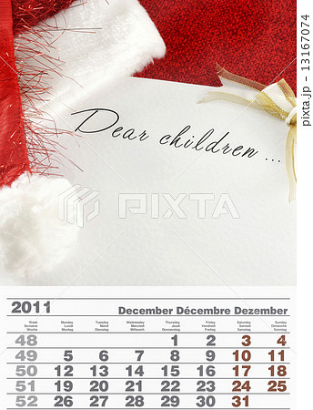 2011 december calendarの写真素材 [13167074] - PIXTA