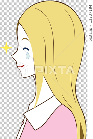 Women happy tears - Stock Illustration [13237194] - PIXTA