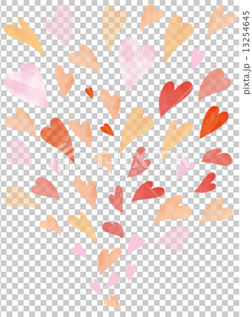 February Material Heart 03 - Stock Illustration [13254645] - PIXTA