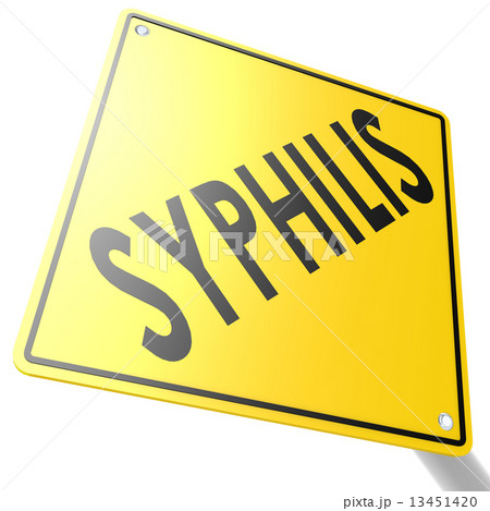 Road sign with syphilisのイラスト素材 [13451420] - PIXTA